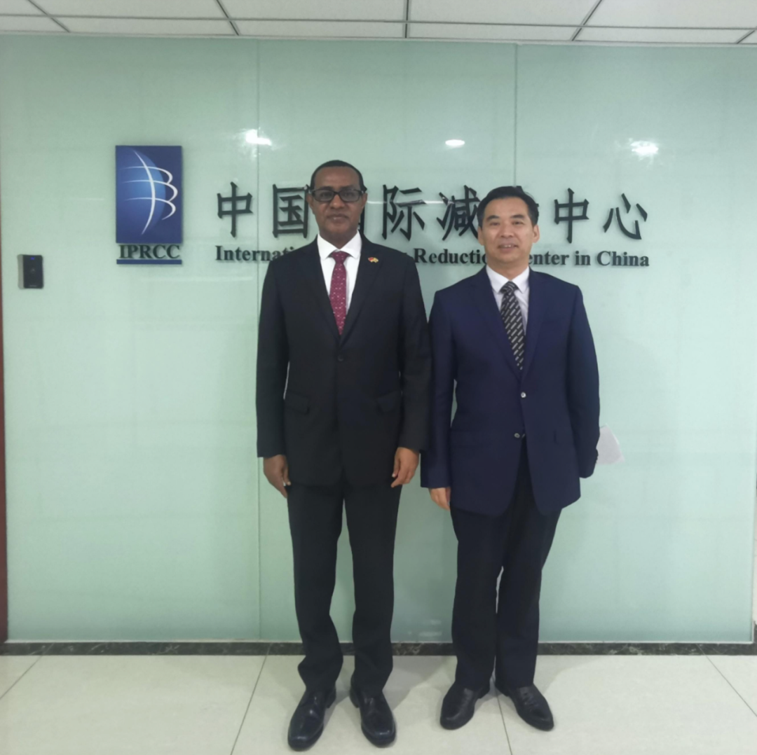 IPRCC Director General Liu Junwen met with H.E. Tefera Derbew Yimam, Ambassador of Ethiopia to China